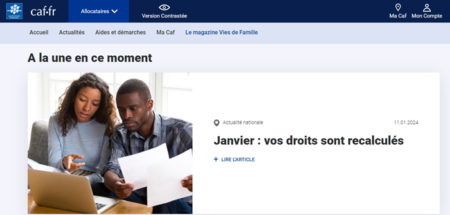 Caf mon compte : voici comment gérer votre espace